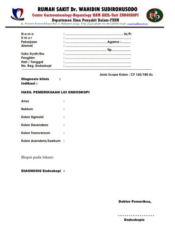 Form Anamnesa Pasien LGIE