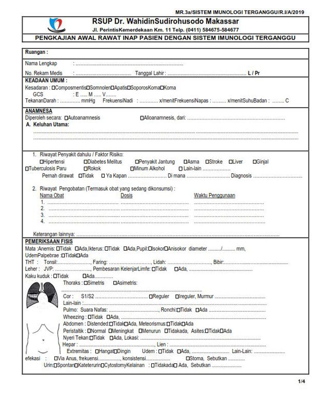 Form Formulir Rujukan Poli Metadon/HIV