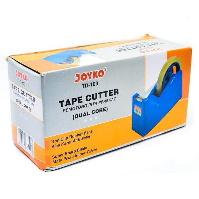 Joyko tape cuter joyko TD-103 Pemotong Pita Perekat (Dual Core)