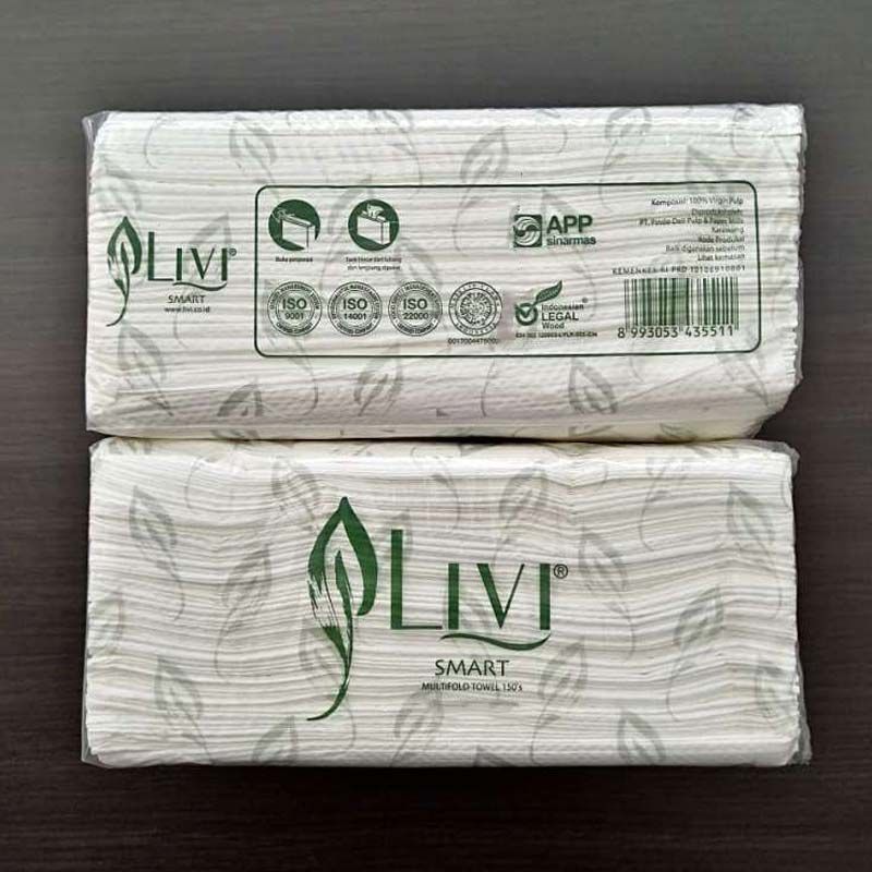 Tissue Livi Evo Smart Multifold Towel150'S