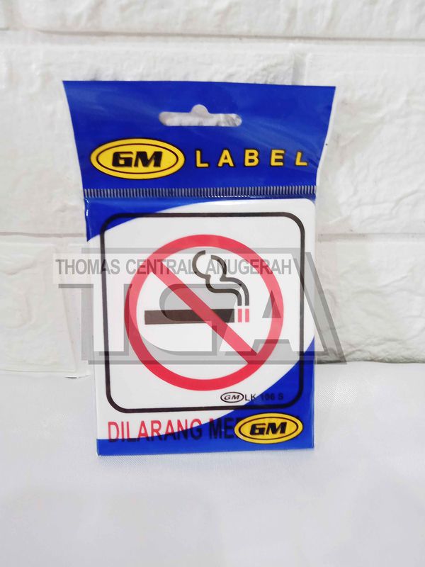 Ppan Label (DILARANG MEROKOK)