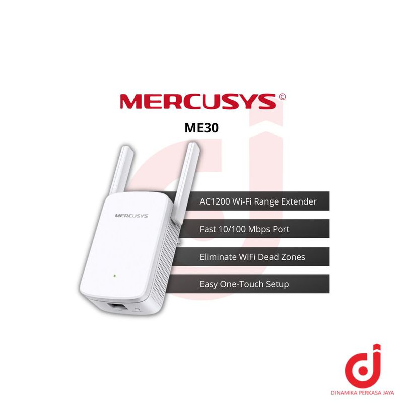 Mercusys MW300RE Range Extender Wi-Fi AC1200