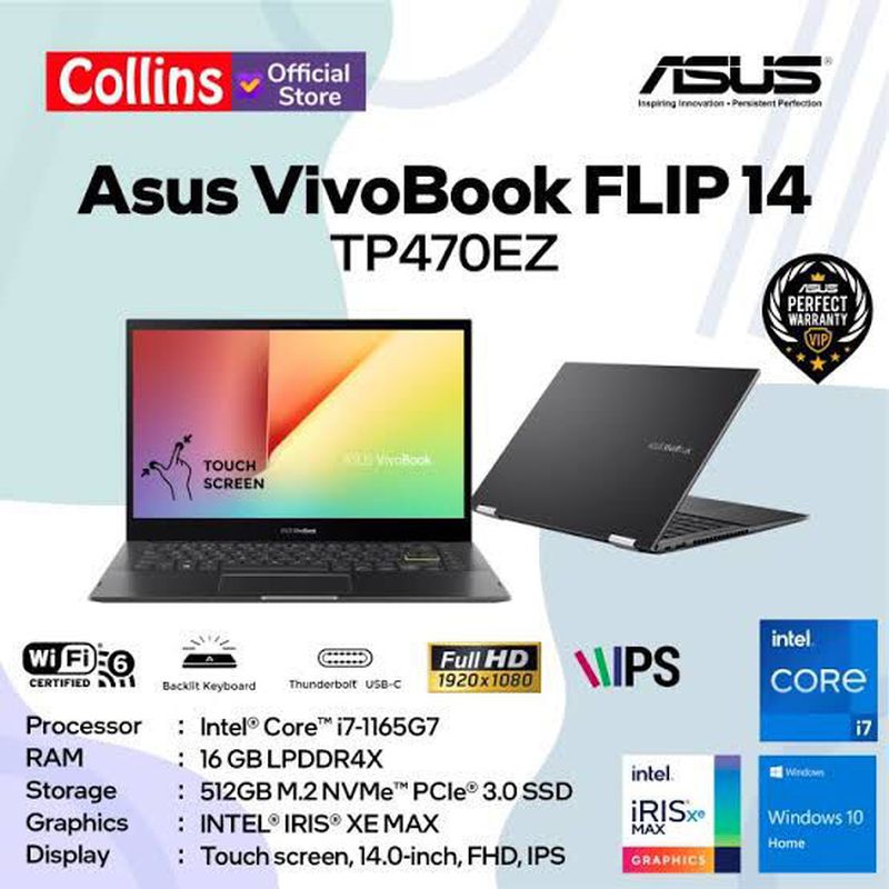 ASUS VIVOBOOK FLIP 14 TP470EZ