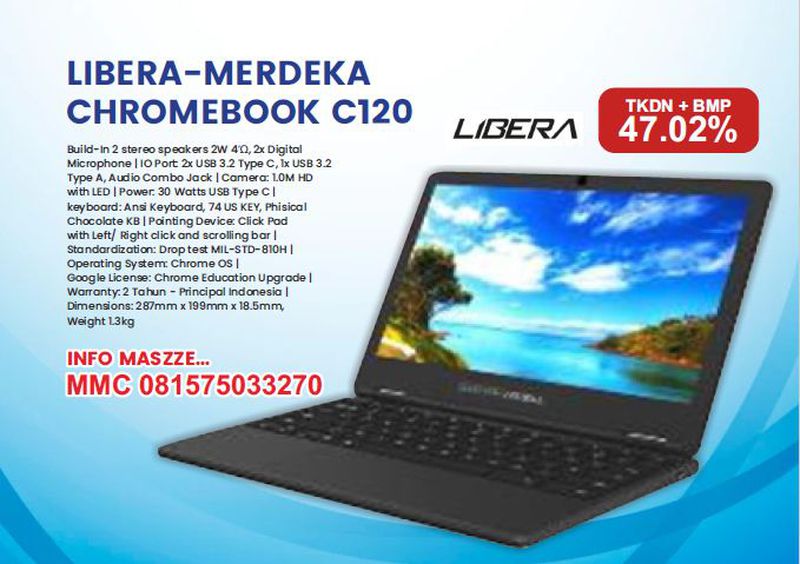 LIBERA LIBERA-MERDEKA CHROMEBOOK C120