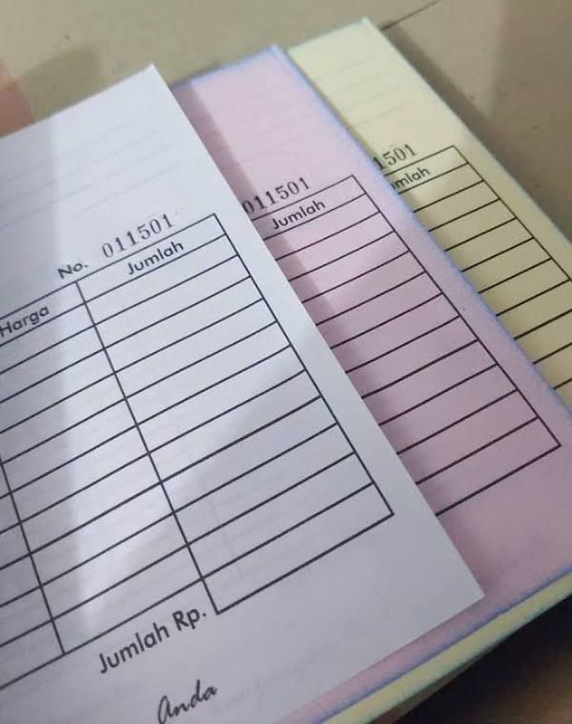 kertas cetak ncr 3 lapis