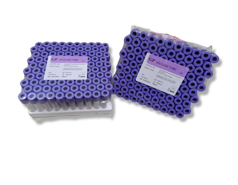 K3 EDTA 3 ml Kaca