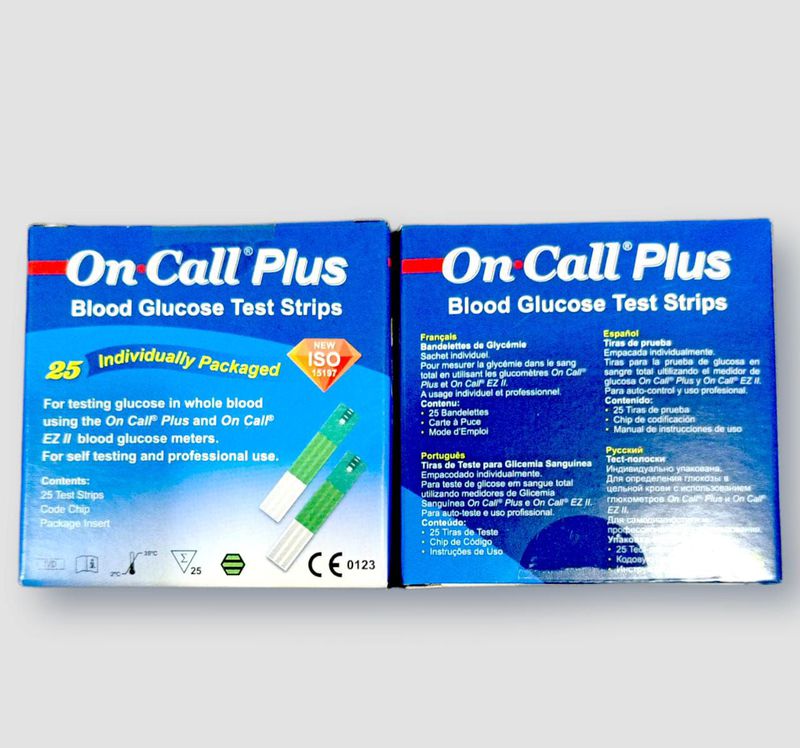 Glucose Test Strip OnCall Plus