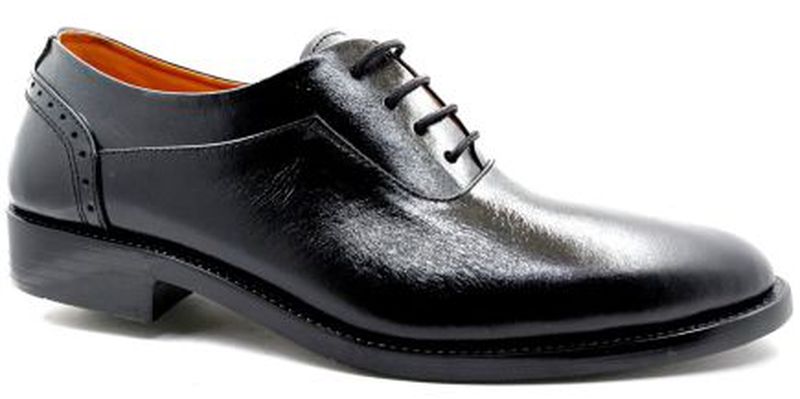 Sepatu Kelengkapan PDH Untuk ASN Pria Model Pantofel (TALI) - 40