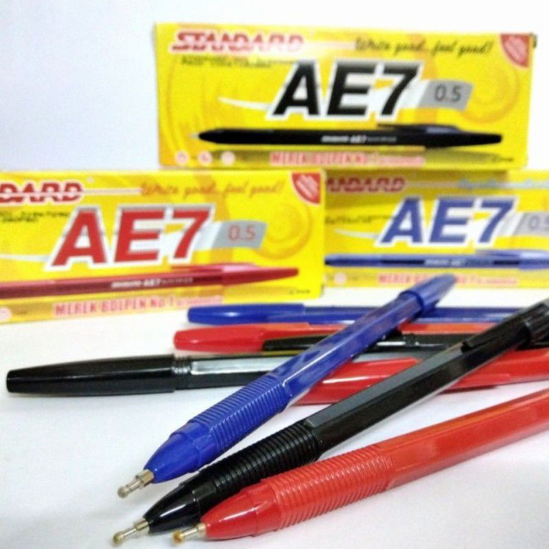 Ballpoint STANDARD AE7 - Merah