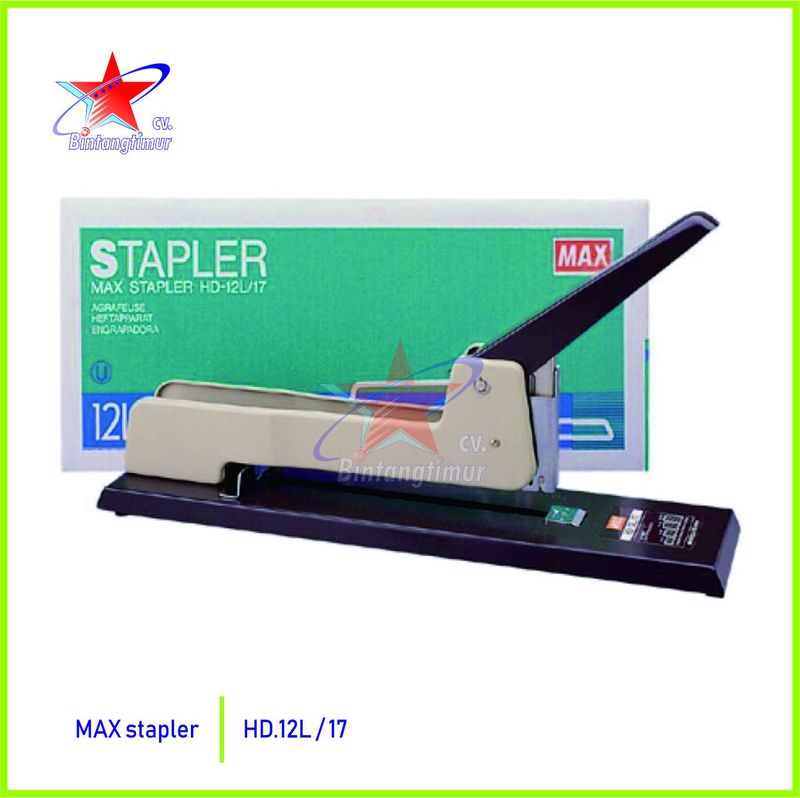 Mesin Jilid Stapler HD 12-L/17 max ORIGINAL (staples untuk jilid)