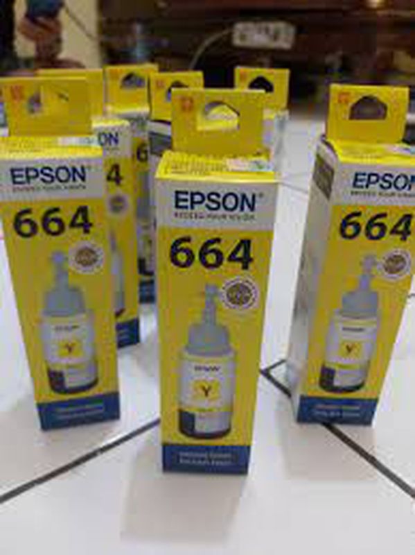Tinta Printer Epson 664 Yellow