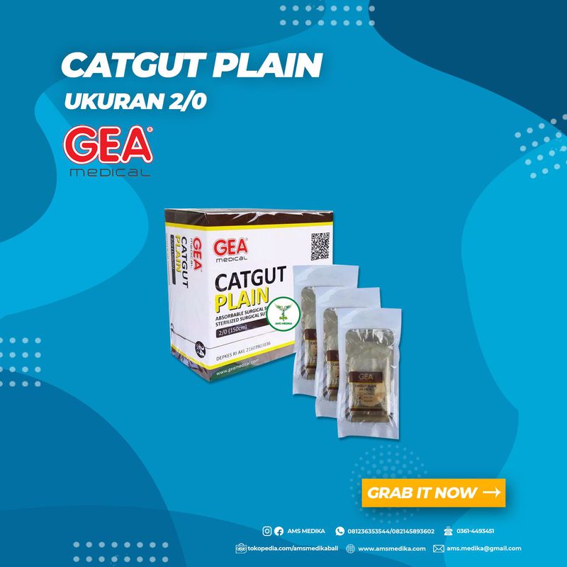 Catgut Plain 2/0 Gea
