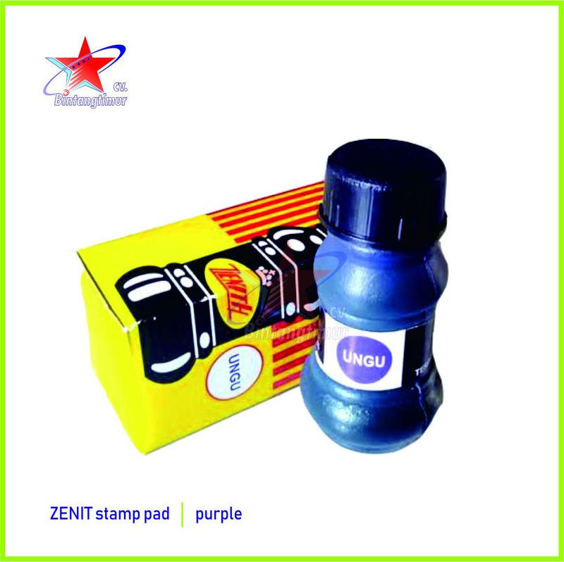Tinta Stempel Zenith - Ungu