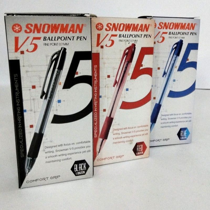 Ballpoint Snowman V-5 0.7