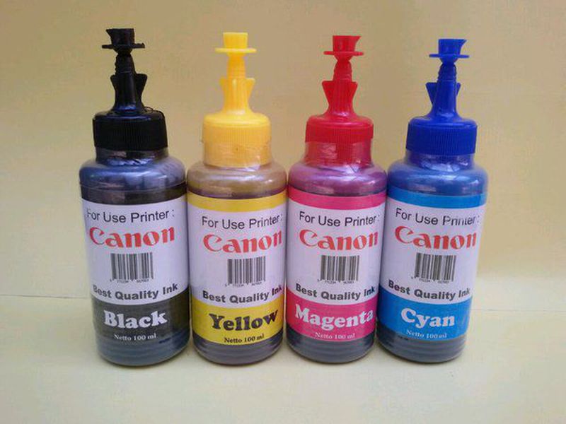 Isi Ulang Tinta Printer Canon warna