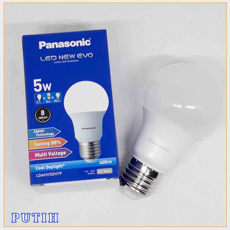 Lampu LED 5 Watt Panasonic