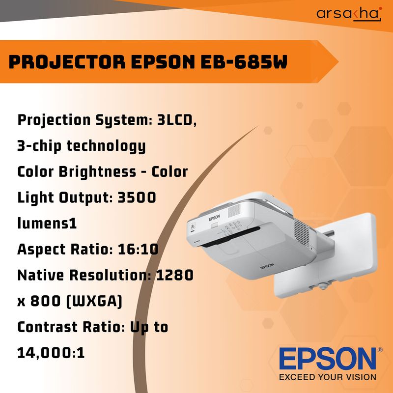Projector Epson EB-685W