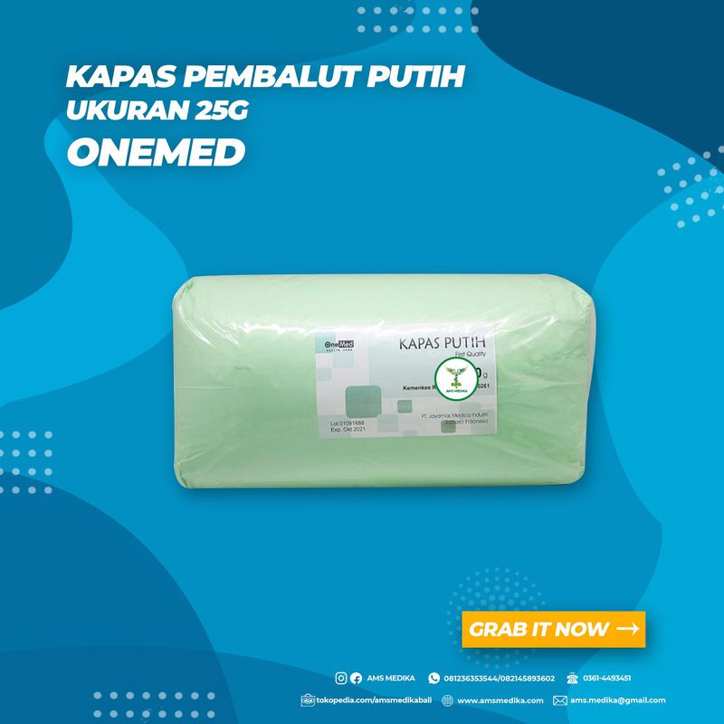 Kapas Gulung / Pembalut 25G Onemed