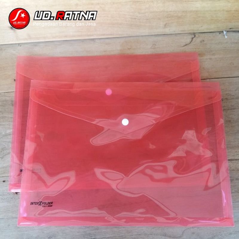 Stopmap plastik kancing Inter X