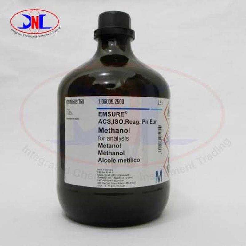 Methanol for analysis EMSURE ACS,ISO,Reag Ph Eur, 2500mL
