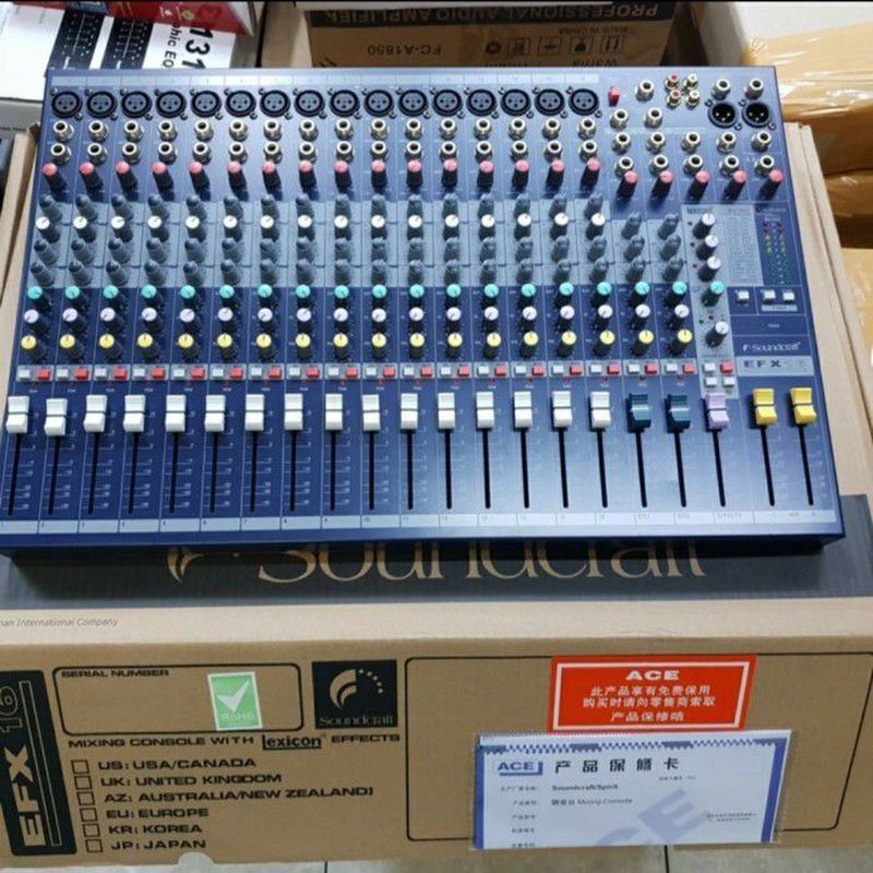 Soundcraft Efx Mixer at Leo Gatehouse blog