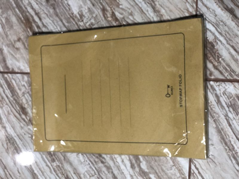 Ordner dan Map Map kertas biasa