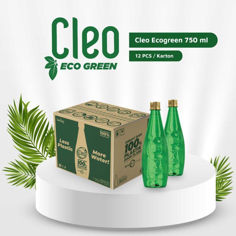 Air minum Cleo Eco green 750 ml