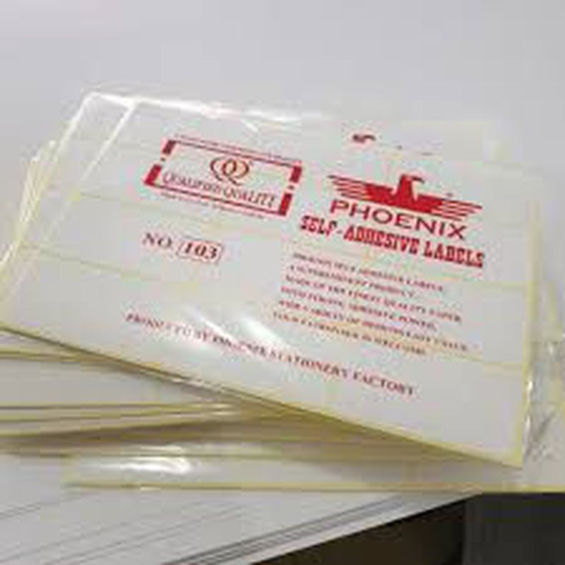 Label Stiker Phoenix 103
