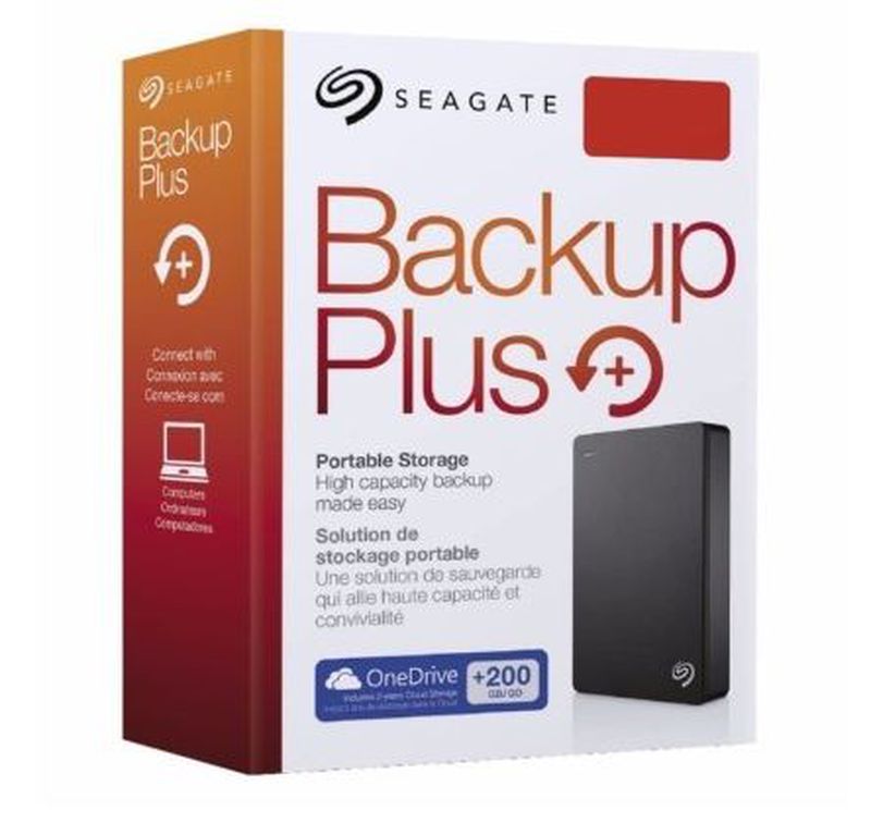 Seagate Backup Plus Portable & Slim Hardisk - 4T
