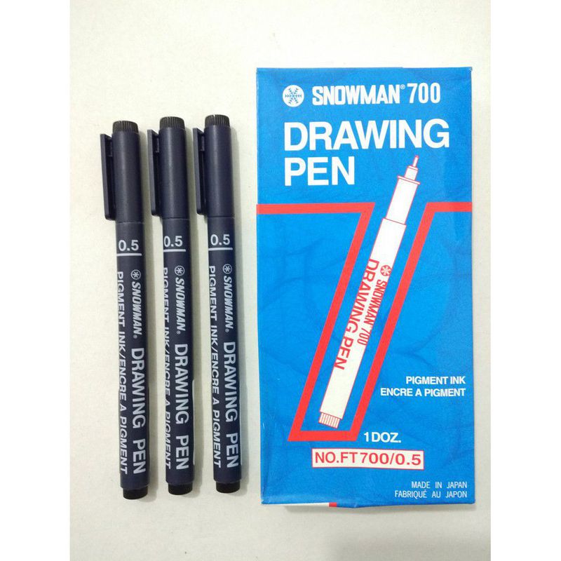 Spidol Drawing Pen FT 700 – 0,5 (Per Kotak)