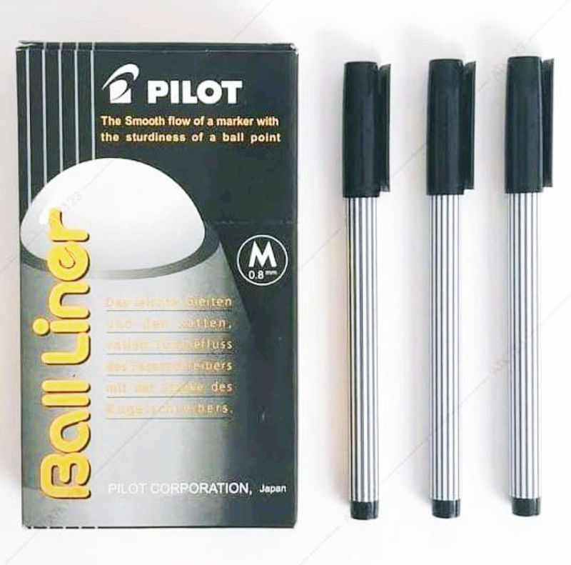 Pilot Ball Liner 0.8 mm - Hitam
