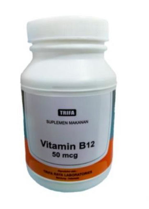 VITAMIN B12 50 MCG - TAB POT/1000_TRIFA