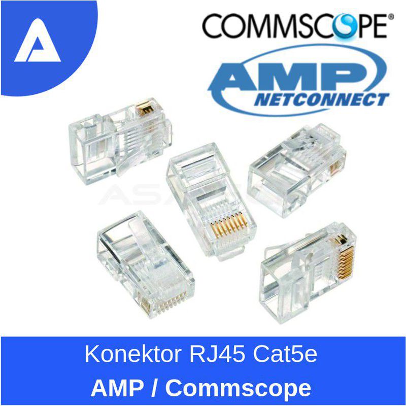 Konektor RJ45 AMP / Connector RJ 45 AMP