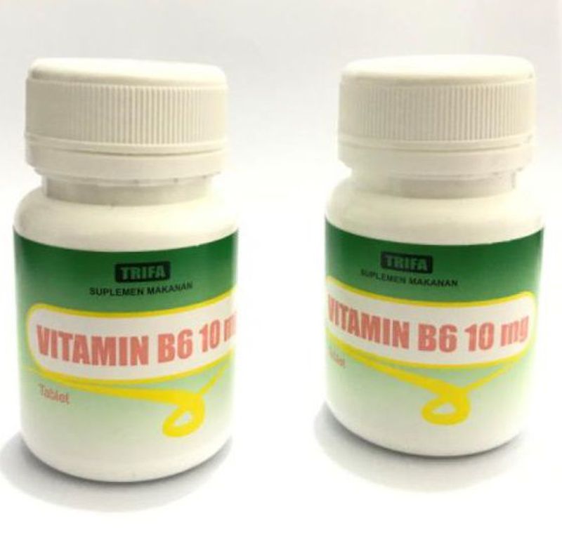 VITAMIN B6 10 MG - TAB POT/250_TRIFA
