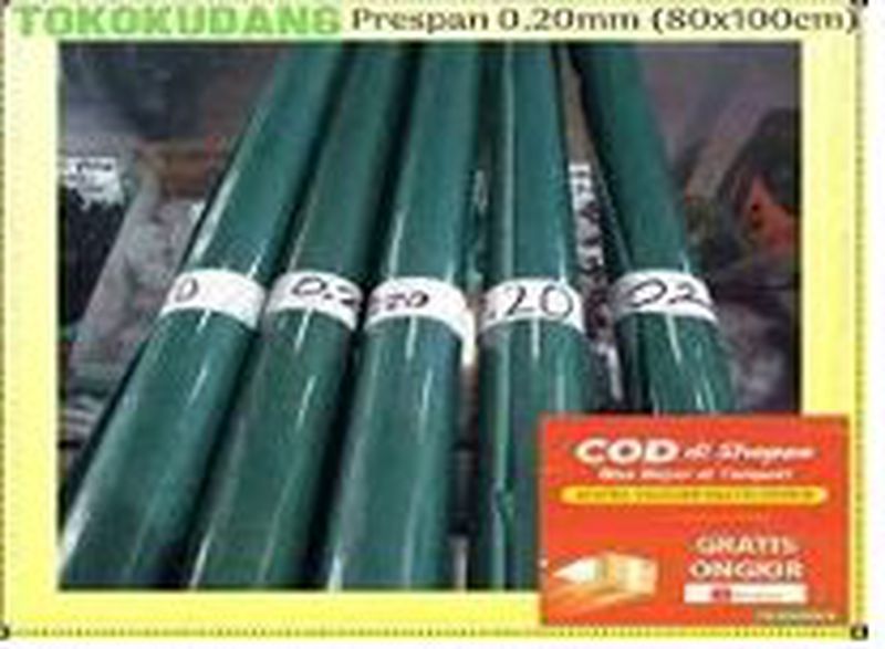 PRESPAN LAPIS MIKA 0,20 mm UKURAN 80 cm X 100 cm