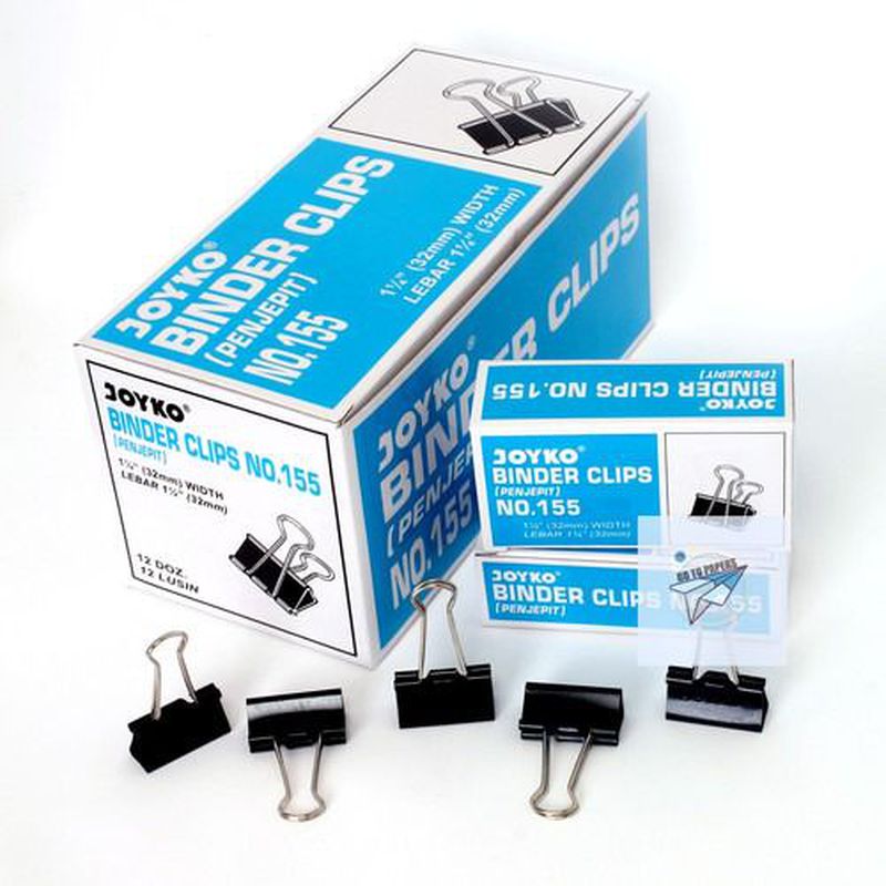 Joyko Binder Clips No.155