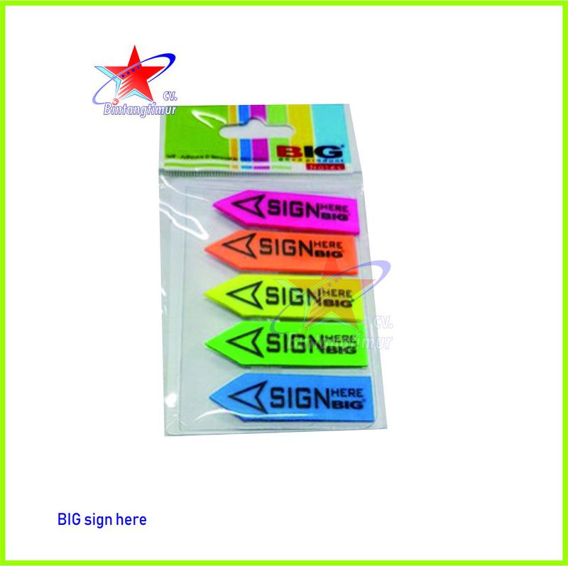 Sign Here BIG / Sticky Note