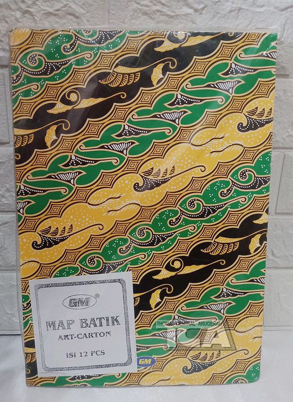 Map Batik Karton/Stofmap Batik Art-carton GM ukuran 35 x 25cm