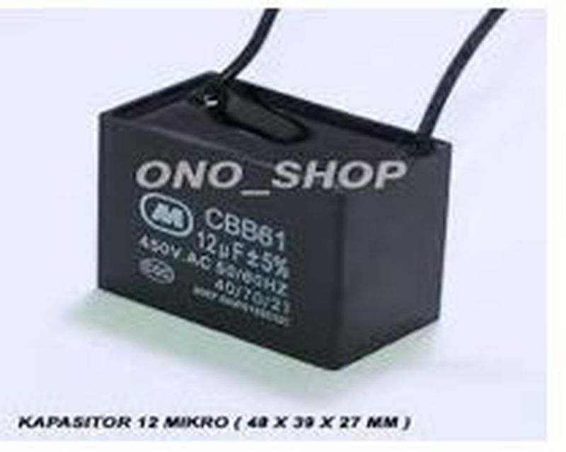 CAPASISTOR 12 µF/ 220 V