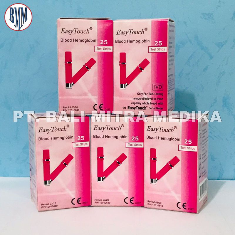 EASY TOUCH HEMOGLOBIN 25'S