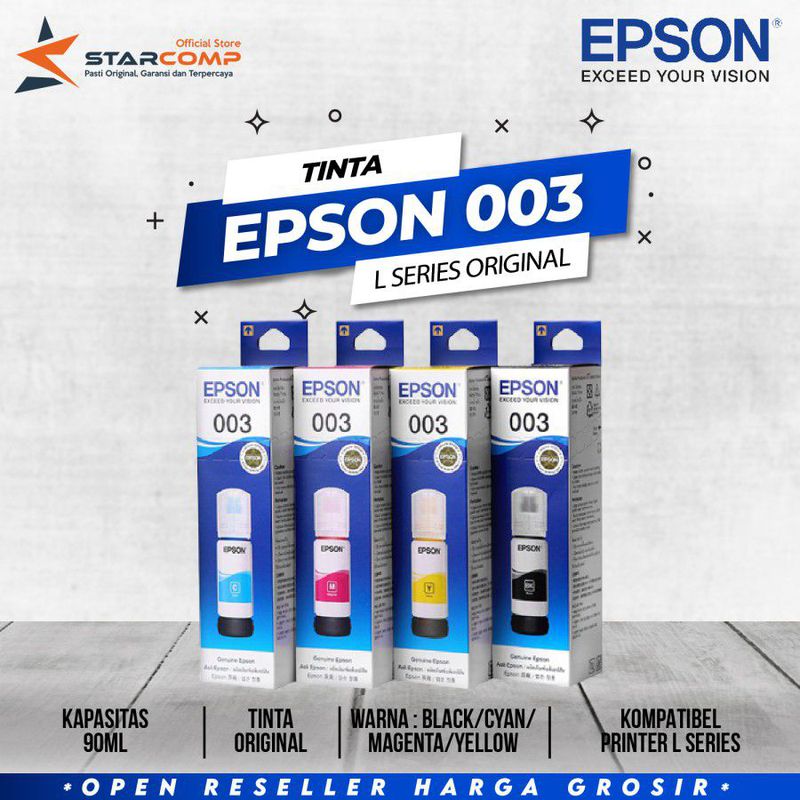TINTA EPSON 003 ORIGINAL