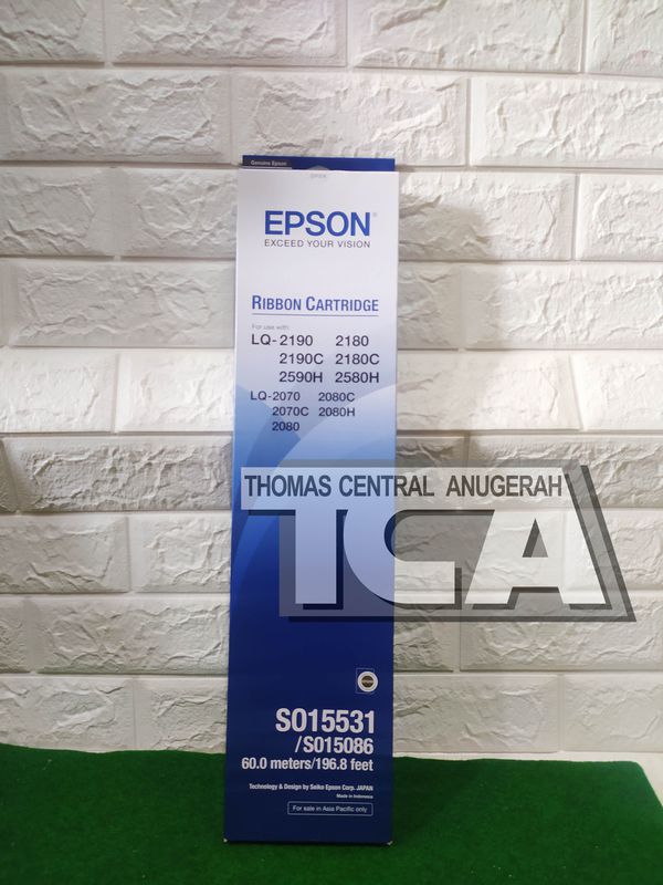 RIBBON CARTRIDGE EPSON LQ2190-2180 SO15531/15086