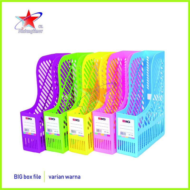 BOX FILE PASTEL BIG 7001