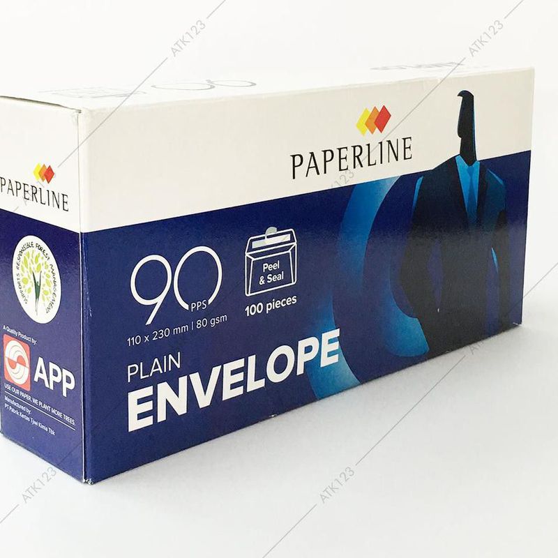 Amplop Putih 110 X 230 Mm 90 PPS P2