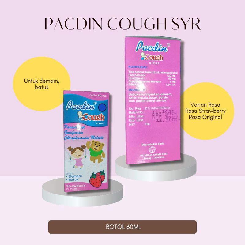 Pacdin Cough Sirup - RasaOriginal