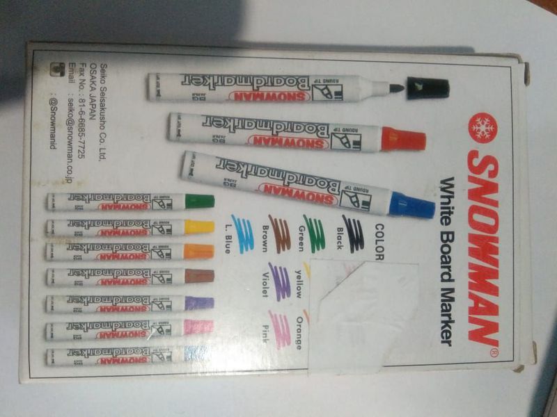 SPIDOL WHITE BOARD - Biru