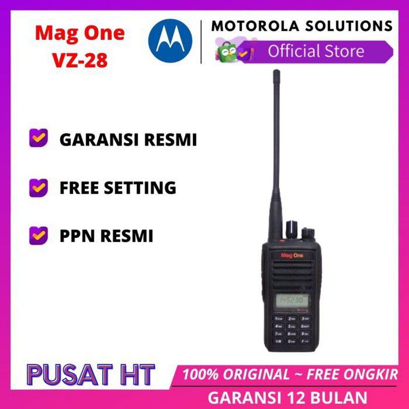 Mag One VZ-28 VHF Frekuensi 136-174 Mhz