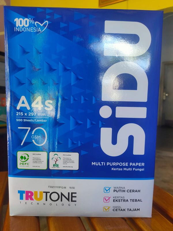 Kertas HVS Kuarto a4s