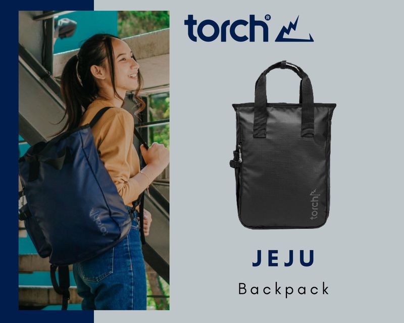 Tas Ransel Torch / Backpack / Jeju - BLACK