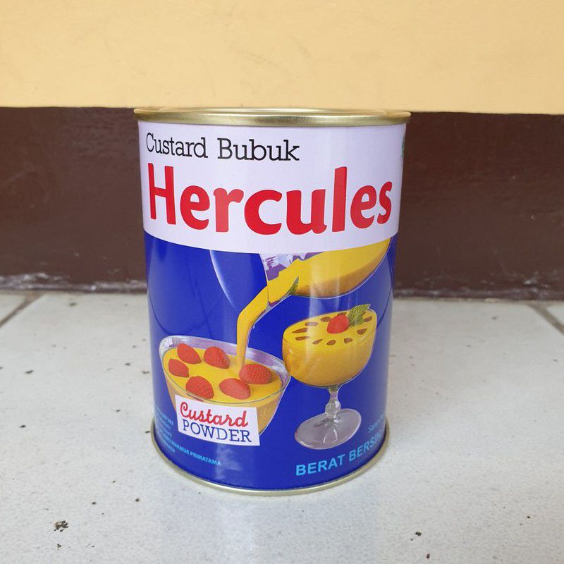 HERCULES CUSTARD Powder Bubuk 300 gram (kaleng)